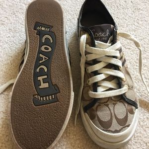 Coach | Shoes | Signature Coach Sneaker | Poshmark